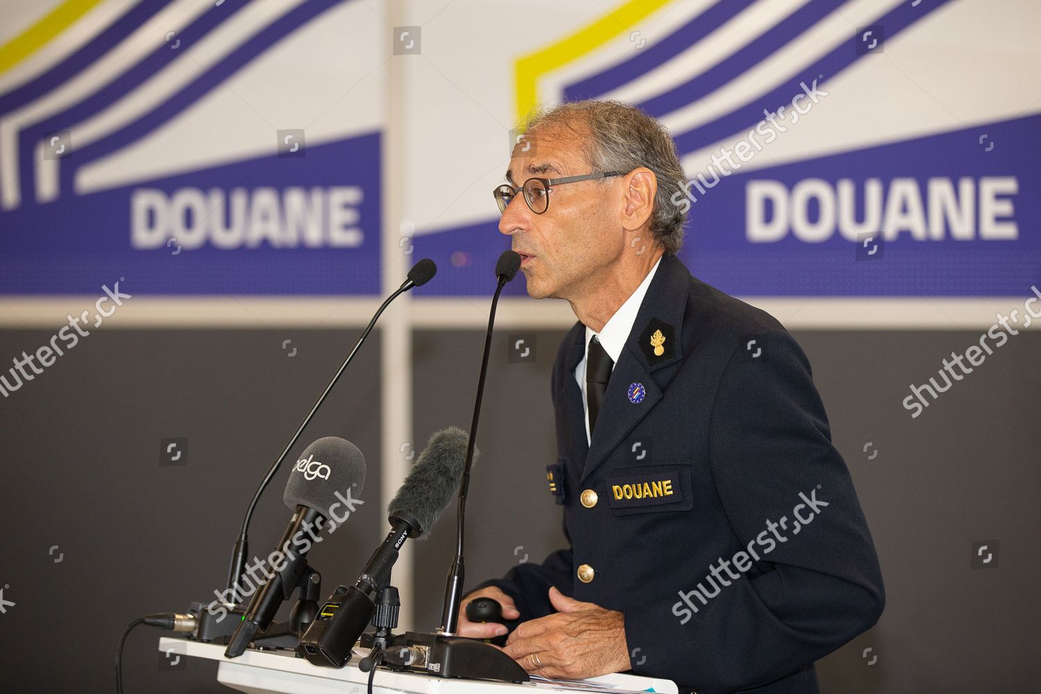 Kristian Vanderwaeren Pictured During Press Conference Editorial Stock ...