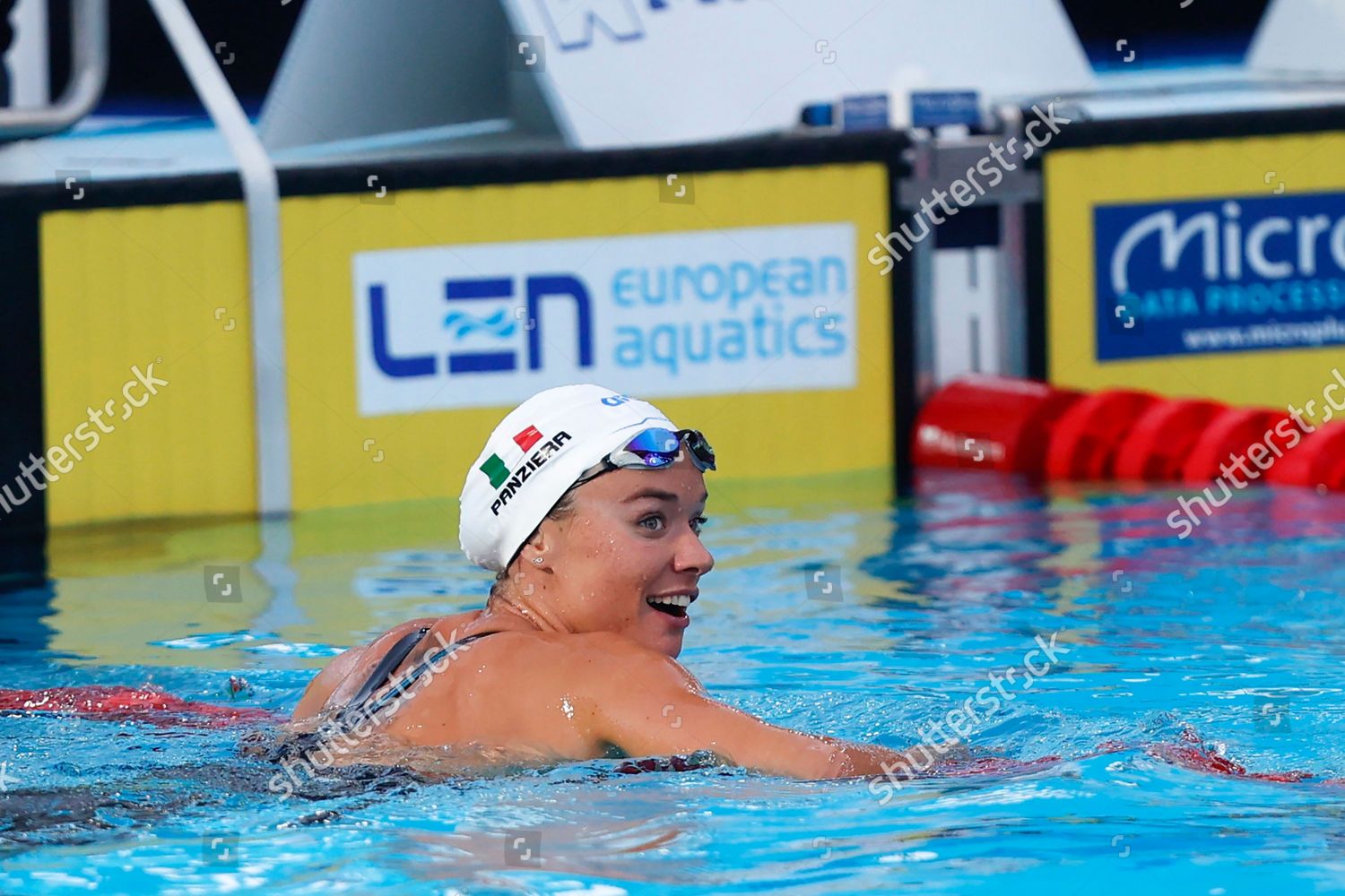 European Swimming Championships Foro Italico Italian Editorial Stock ...