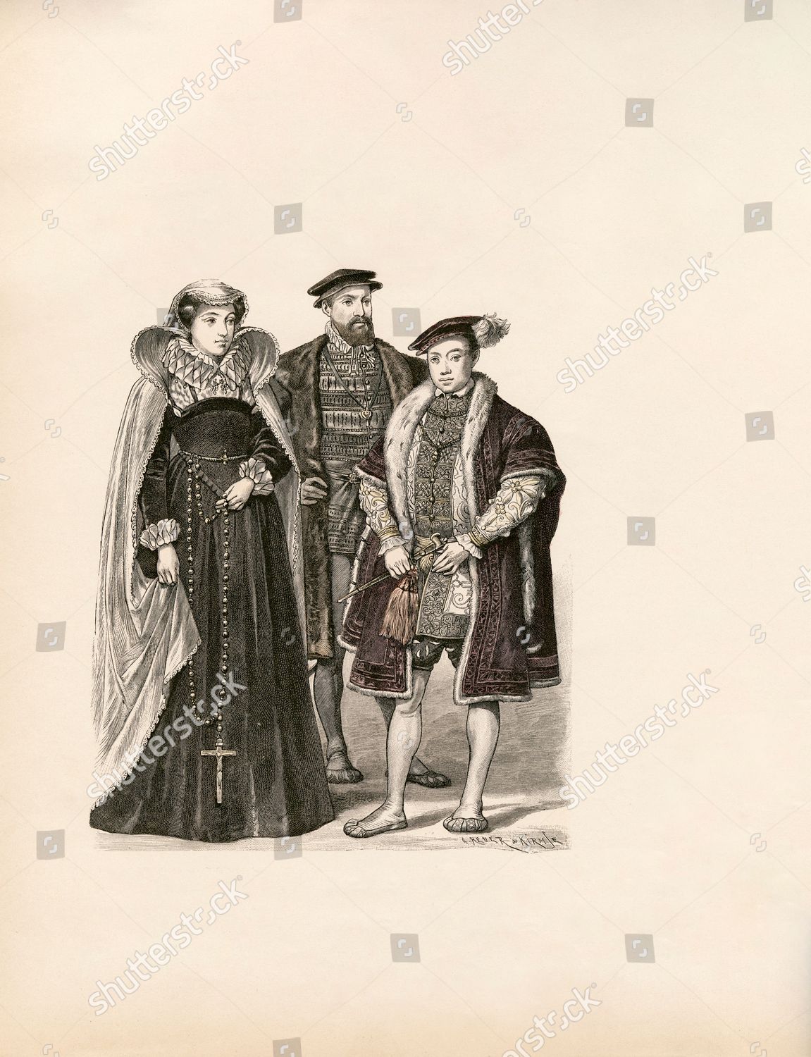 Mary Scotland Late 16th Century Earl Editorial Stock Photo - Stock ...