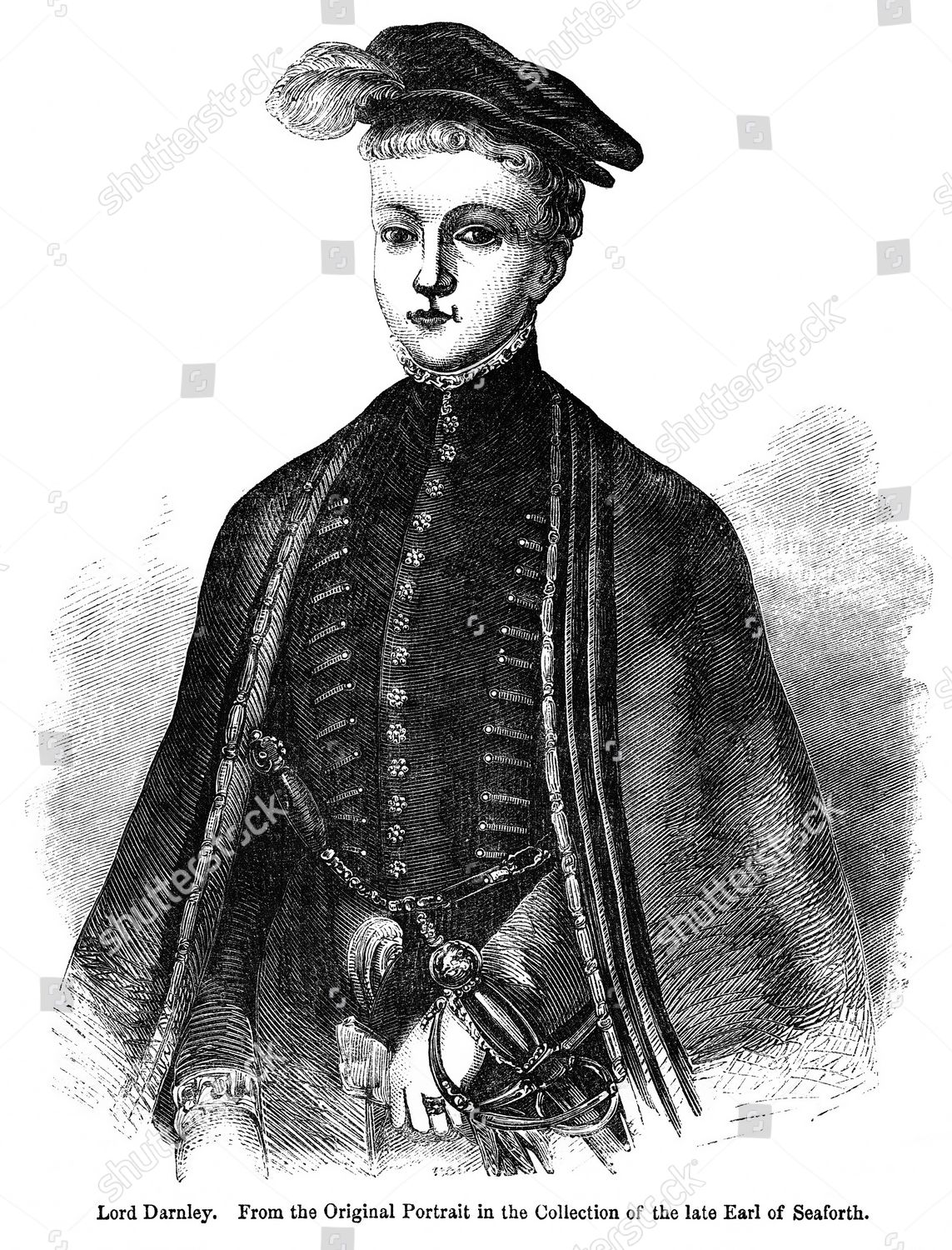 Lord Darnley Original Portrait Collection Earl Editorial Stock Photo ...