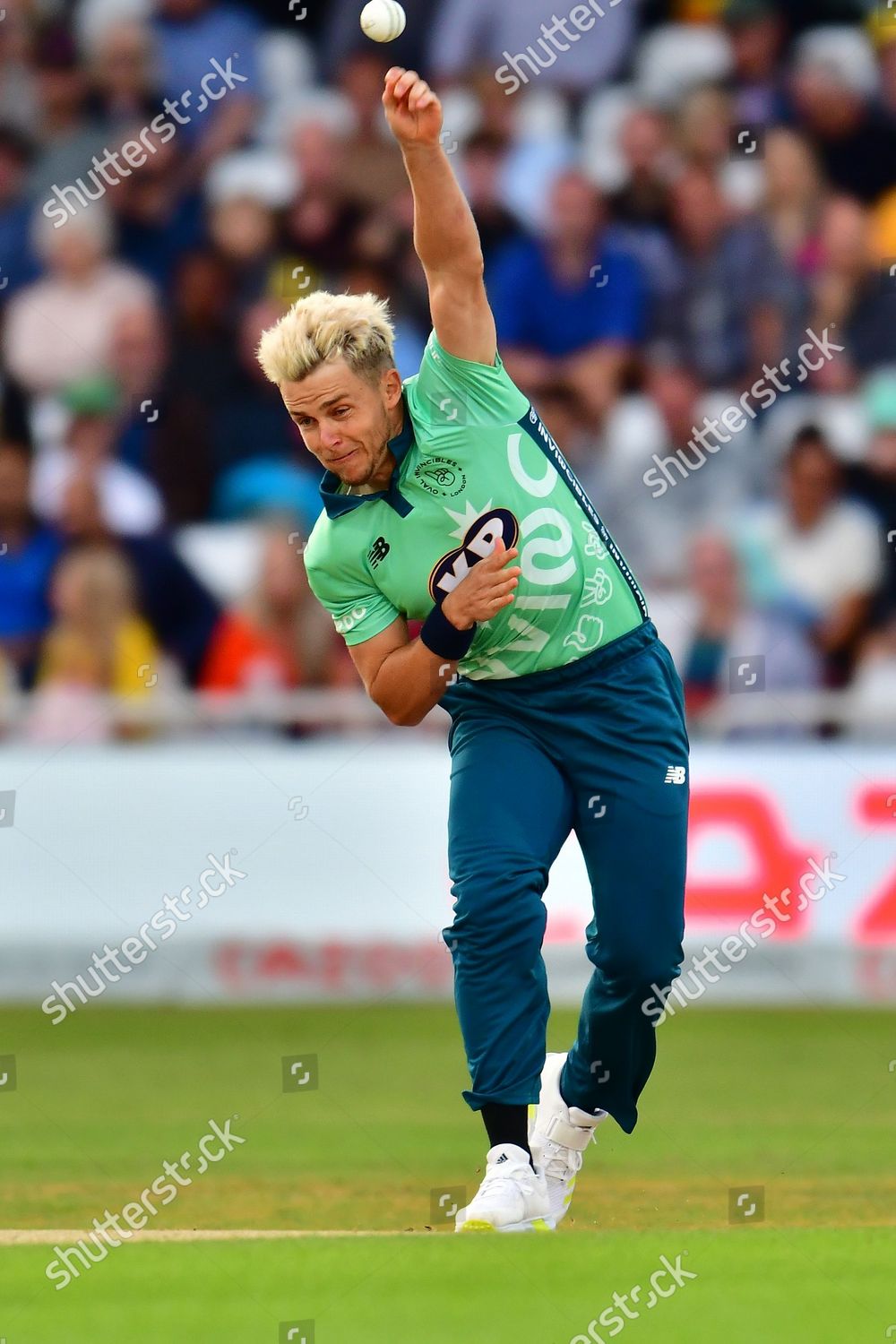 Sam Curran Oval Invincibles Bowling Radcliffe Editorial Stock Photo ...