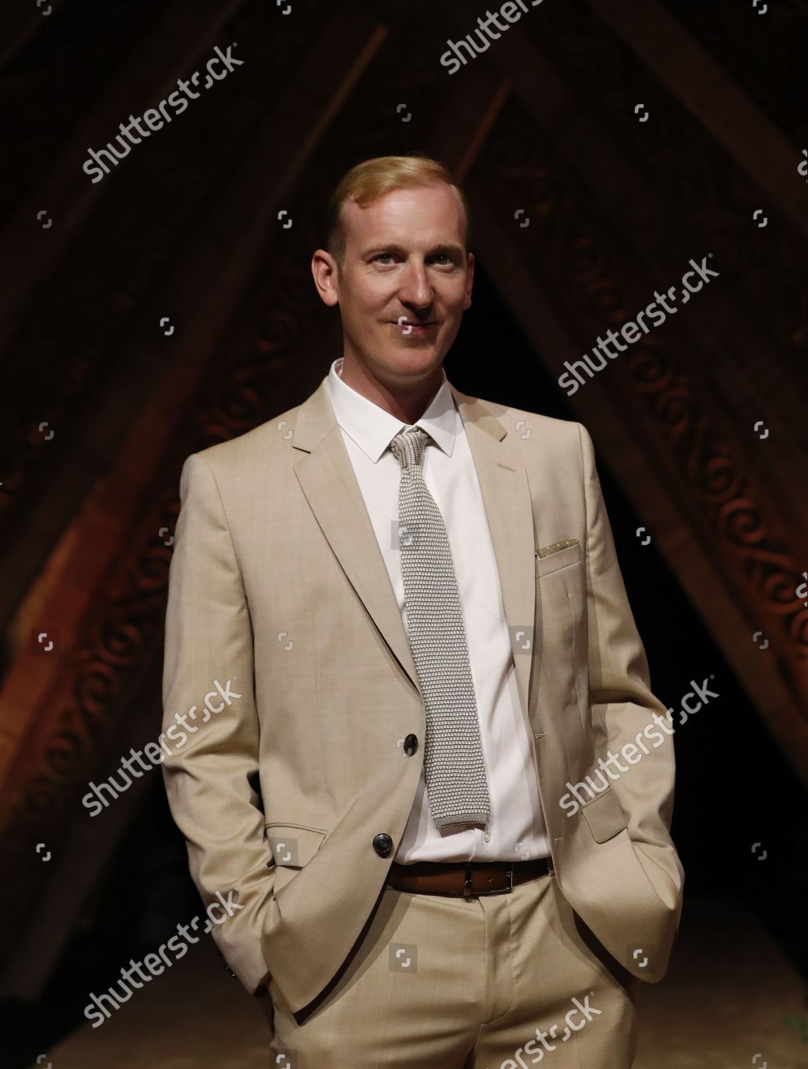 Us Screenwriter Patrick Mackey Poses Photos Editorial Stock Photo ...