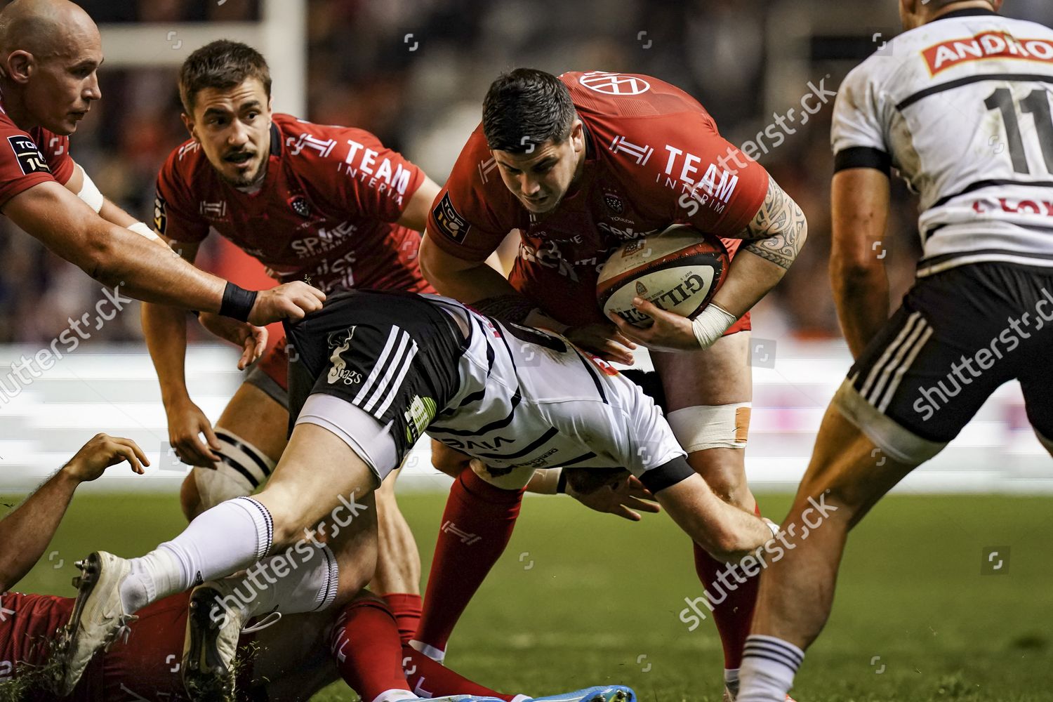 Thomas Hoarau Rct During Rugby Top Editorial Stock Photo - Stock Image ...