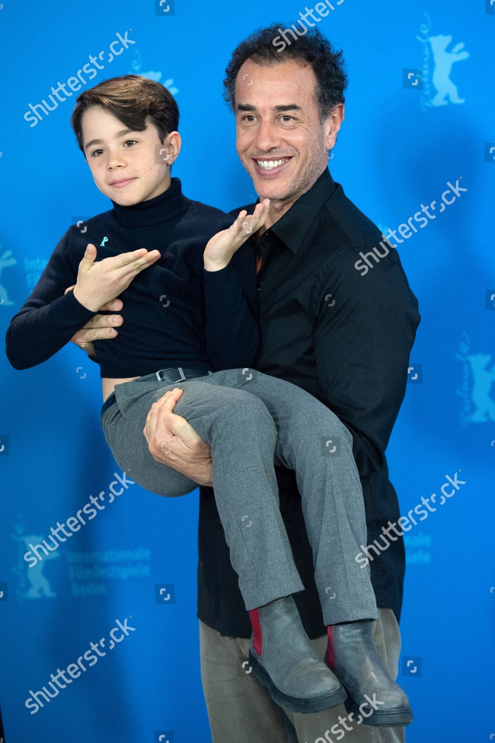 Federico Lelapi Matteo Garrone Attending Pinocchio Editorial Stock ...