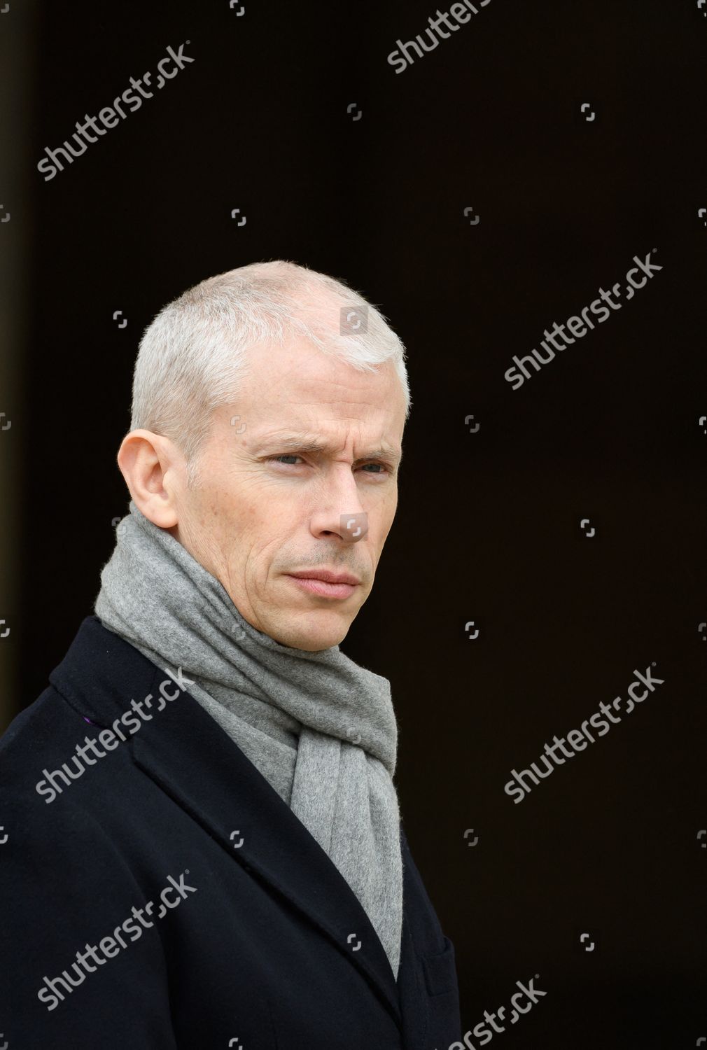 French Culture Communication Minister Franck Riester Editorial Stock ...