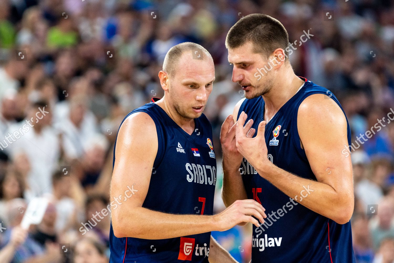 Dejan Davidovac Serbia Nikola Jokic Serbia Editorial Stock Photo ...