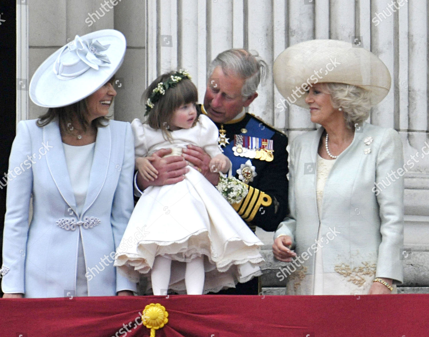 Carole Middleton Eliza Lopes Prince Charles Editorial Stock Photo ...