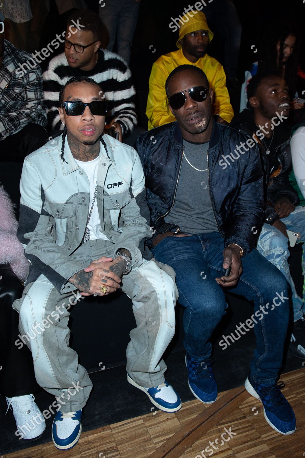 Tyga Guest Attending Off White Menswear Editorial Stock Photo - Stock ...