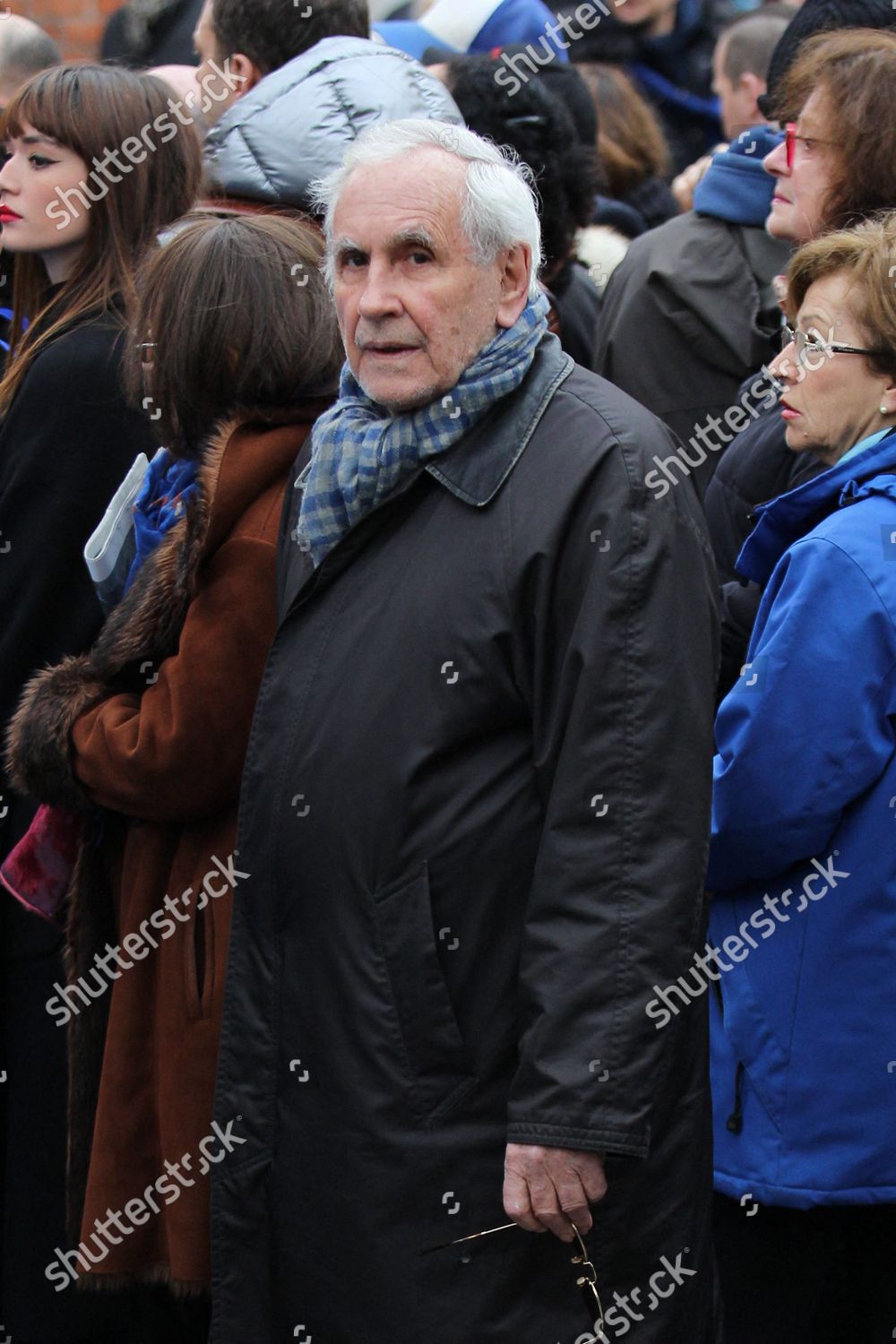 Patrice Laffont During Funeral Ceremony Michou Editorial Stock Photo ...