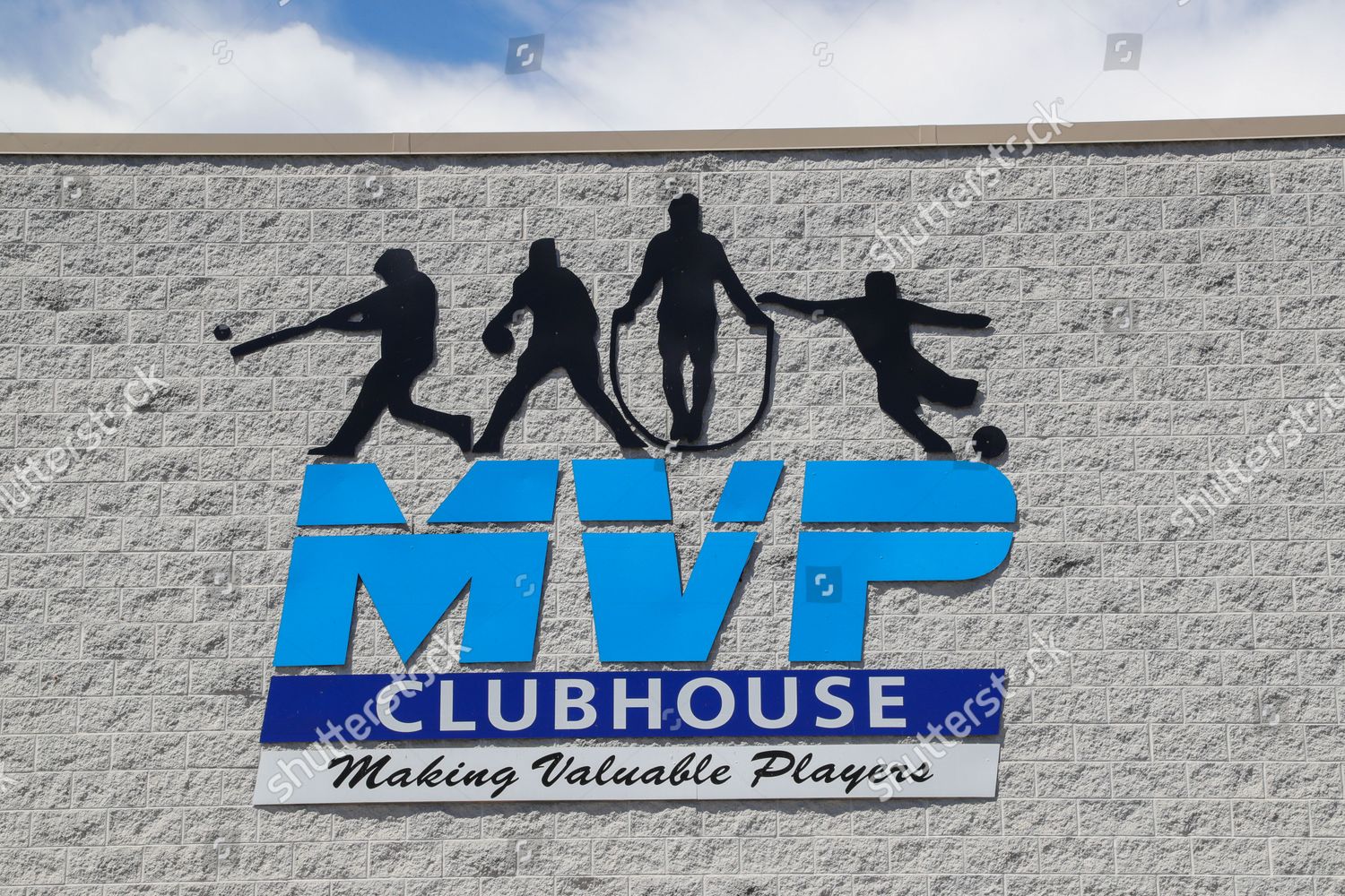 Mvp Clubhouse Logo Displayed Outside Facility Editorial Stock Photo - Stock Image | Shutterstock