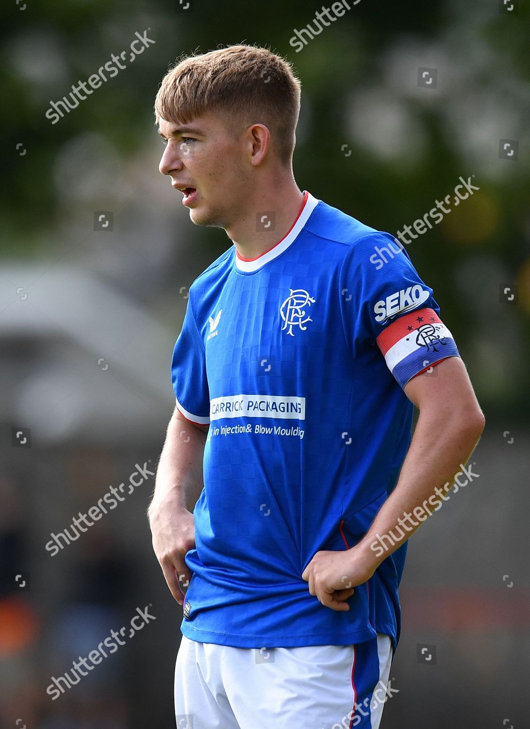 Ranger B Captain Robbie Fraser Action Editorial Stock Photo - Stock ...