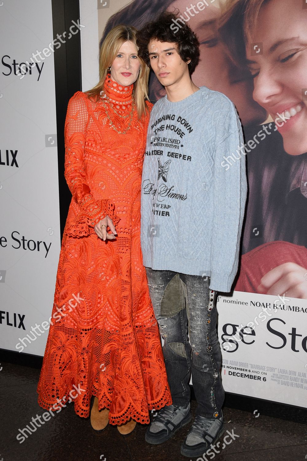 Laura Dern Ellery Walker Harper Attend Editorial Stock Photo - Stock ...