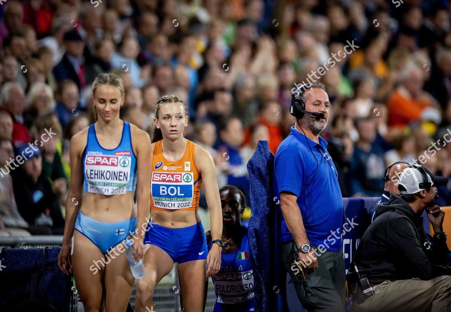Femke Bol Action During Final 400 Editorial Stock Photo - Stock Image ...