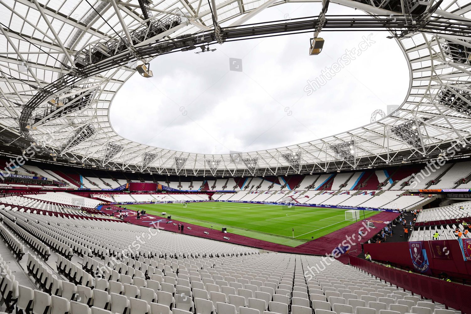 General View Inside London Stadium Ahead Editorial Stock Photo - Stock ...