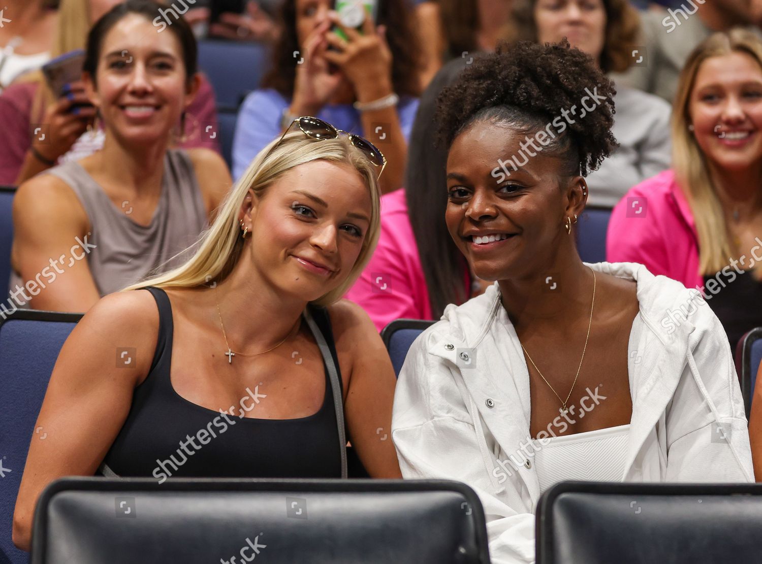 Florida Gymnastics Allamericans Trinity Thomas Alyssa Editorial Stock ...