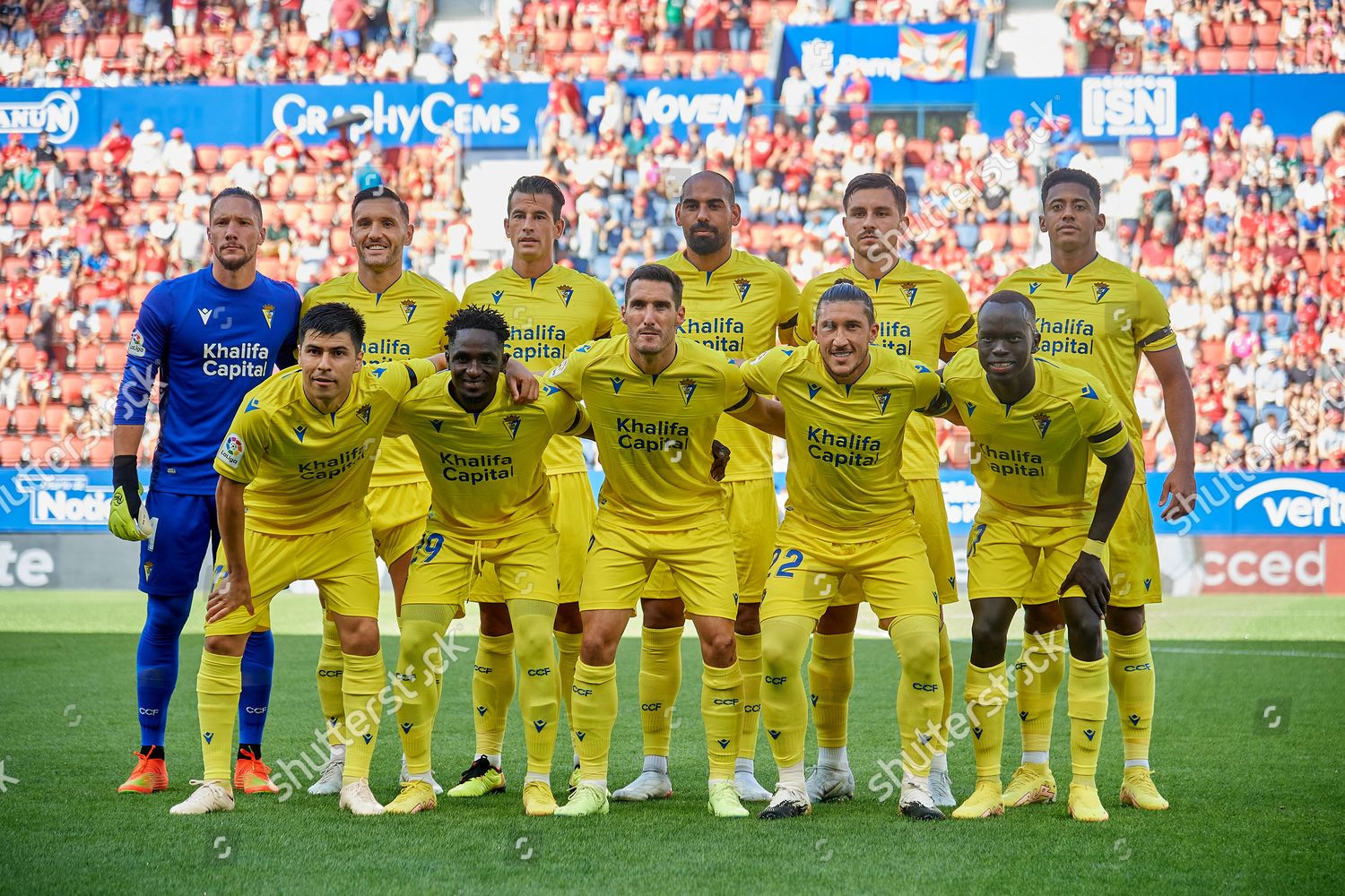 Cadiz Line Prior La Liga Santander Editorial Stock Photo - Stock Image ...
