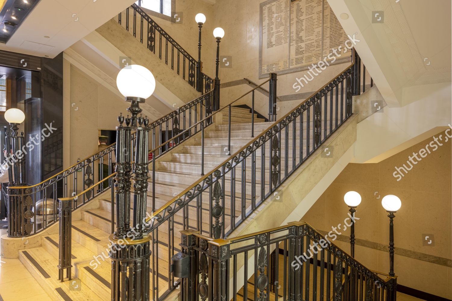 Staircase Department Store Harrods London England Editorial Stock Photo ...
