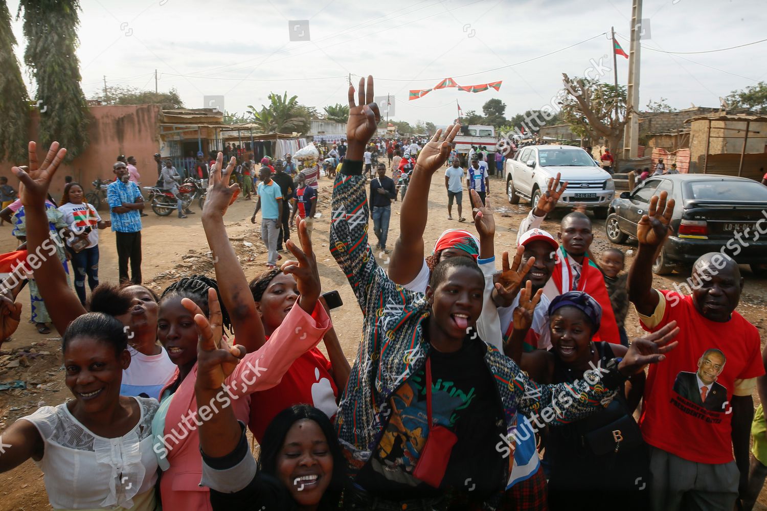 Supporters National Union Total Independence Angola Editorial Stock ...