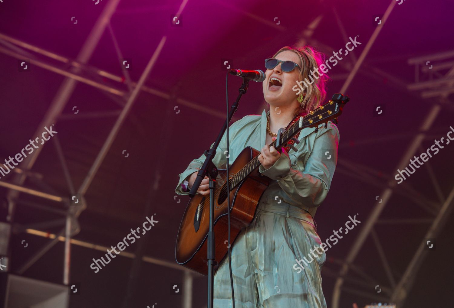Scottish Pop Star Be Charlotte Performs Editorial Stock Photo - Stock ...