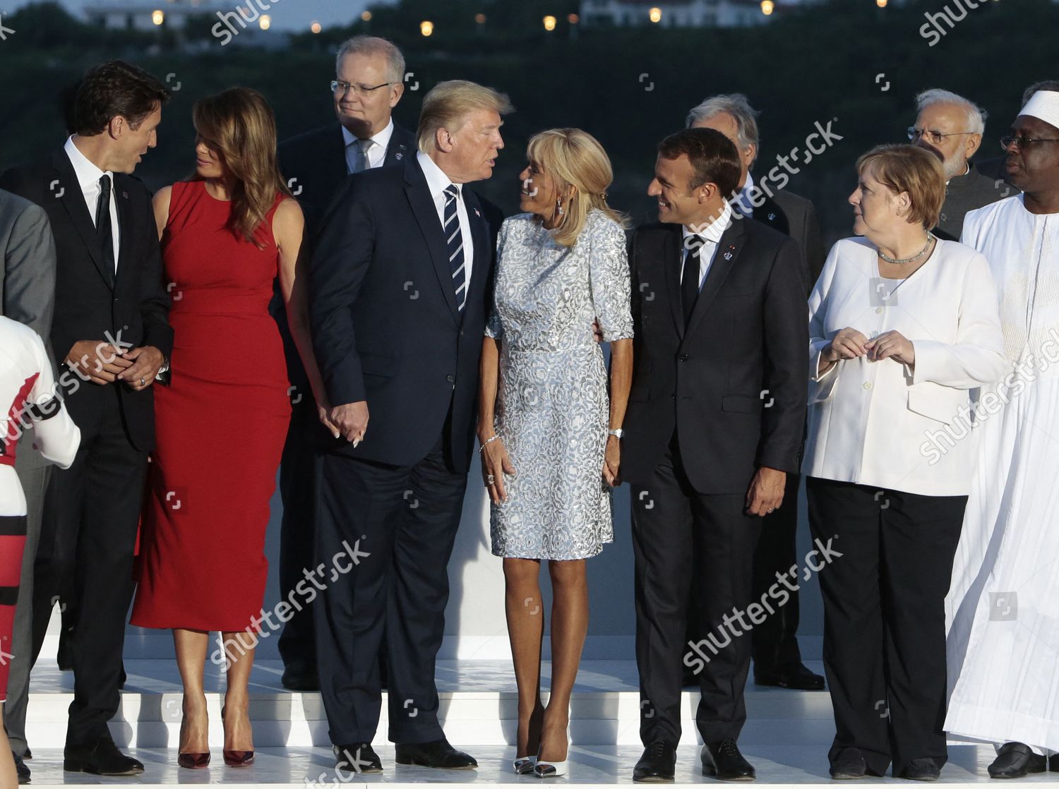 G7 Leaders Guests Pose Family Picture Editorial Stock Photo - Stock ...