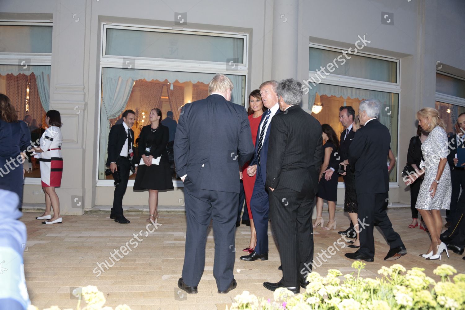 G7 Leaders Guests Pose Family Picture Editorial Stock Photo - Stock ...