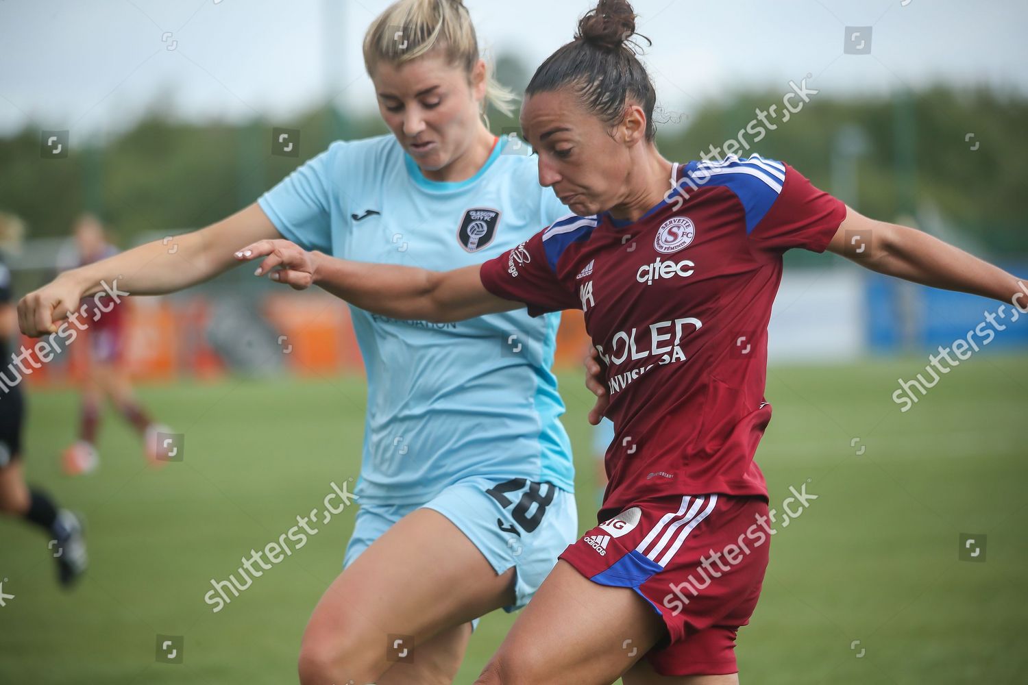 Paula Serrano 8 Servette Fccf Races Editorial Stock Photo - Stock Image ...