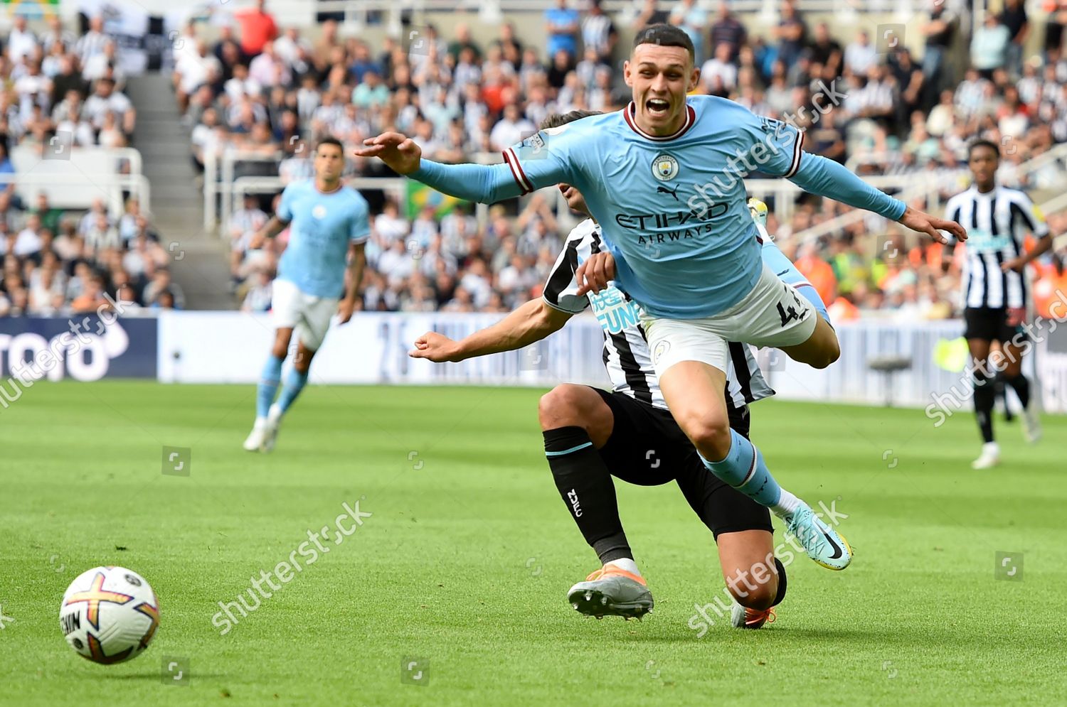 Phil Foden R Manchester City Action Editorial Stock Photo - Stock Image ...