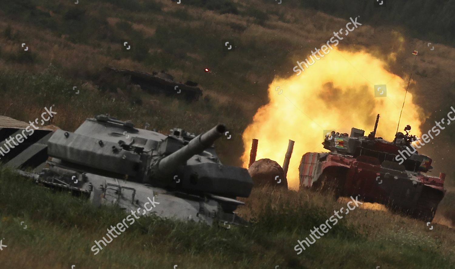 Soldiers Zimbabwe On T72 B3 Battle Editorial Stock Photo - Stock Image ...
