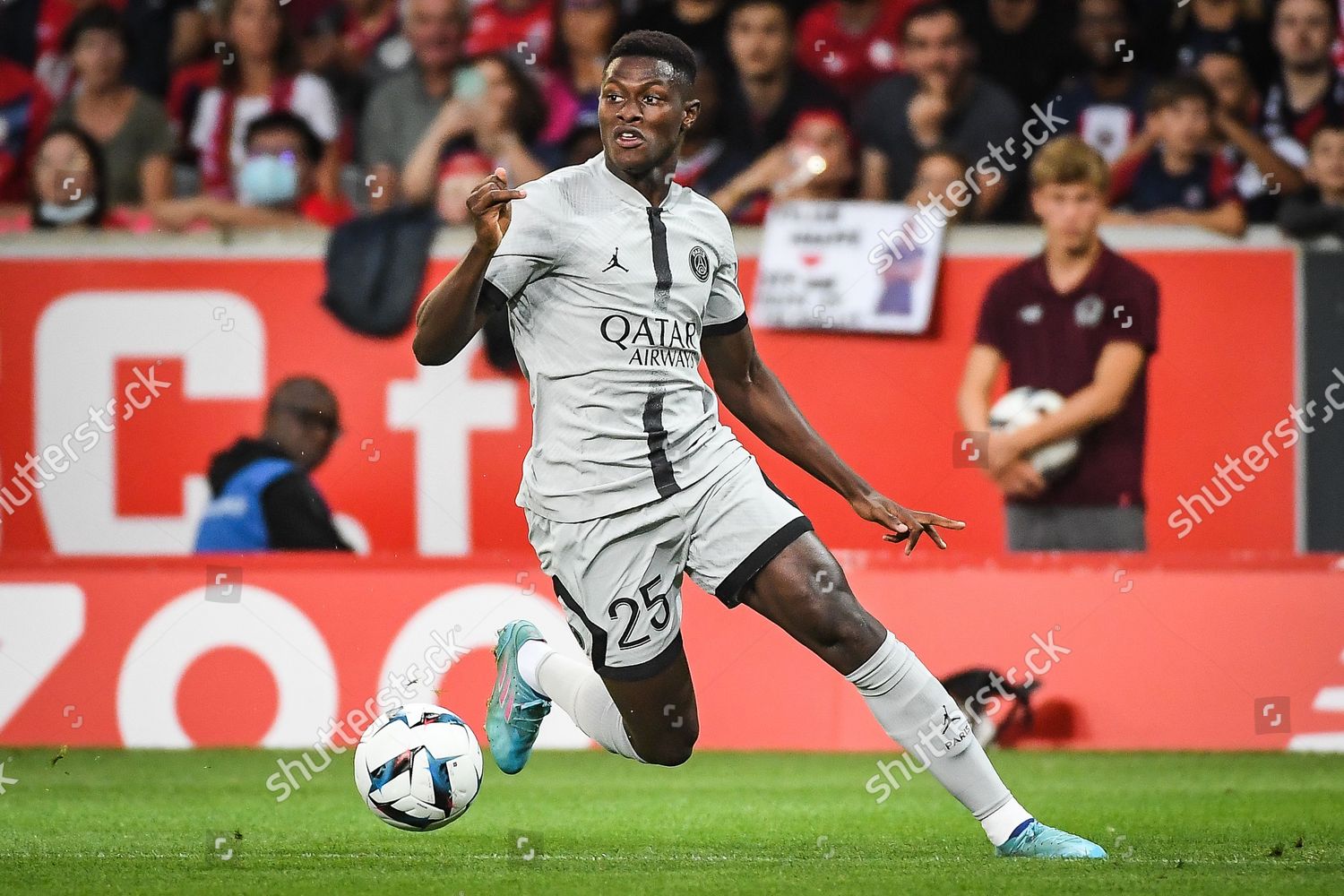 Nuno Mendes Psg During French Championship Editorial Stock Photo ...