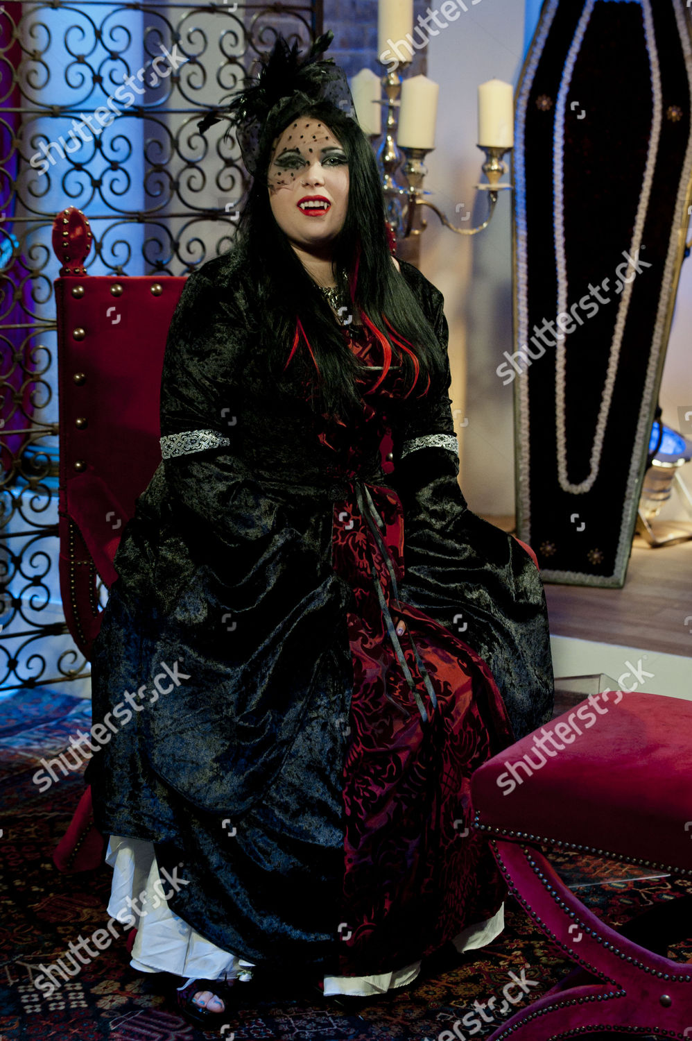 Real Life Vampire Pyretta Blaze Editorial Stock Photo - Stock Image ...