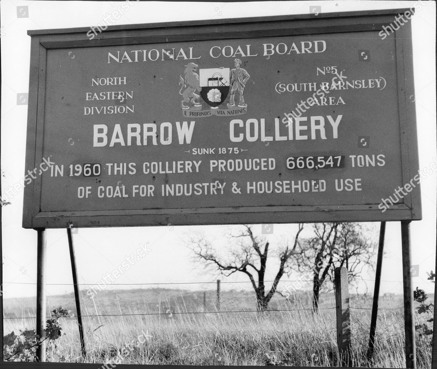 Barrow Colliery Barnsley Yorkshire Editorial Stock Photo - Stock Image ...