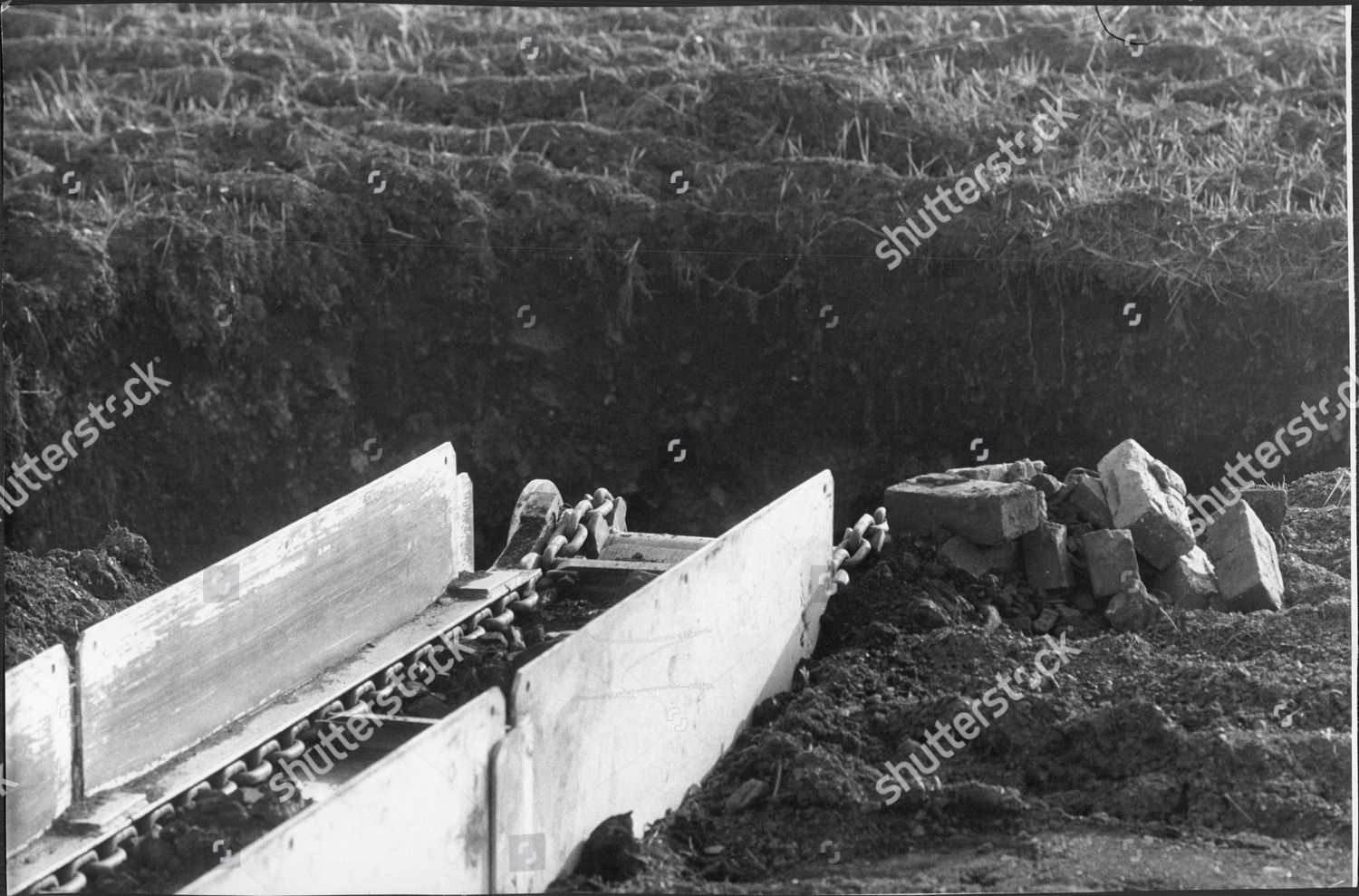Lofthouse Colliery Disaster 1973 Conveyor Belt Editorial Stock Photo ...