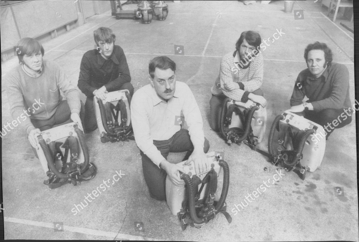 Lofthouse Colliery Disaster 1973 Frogmen Who Editorial Stock Photo ...
