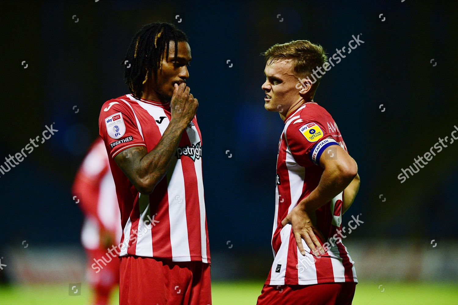 Jevani Brown Exeter City Archie Collins Editorial Stock Photo - Stock ...