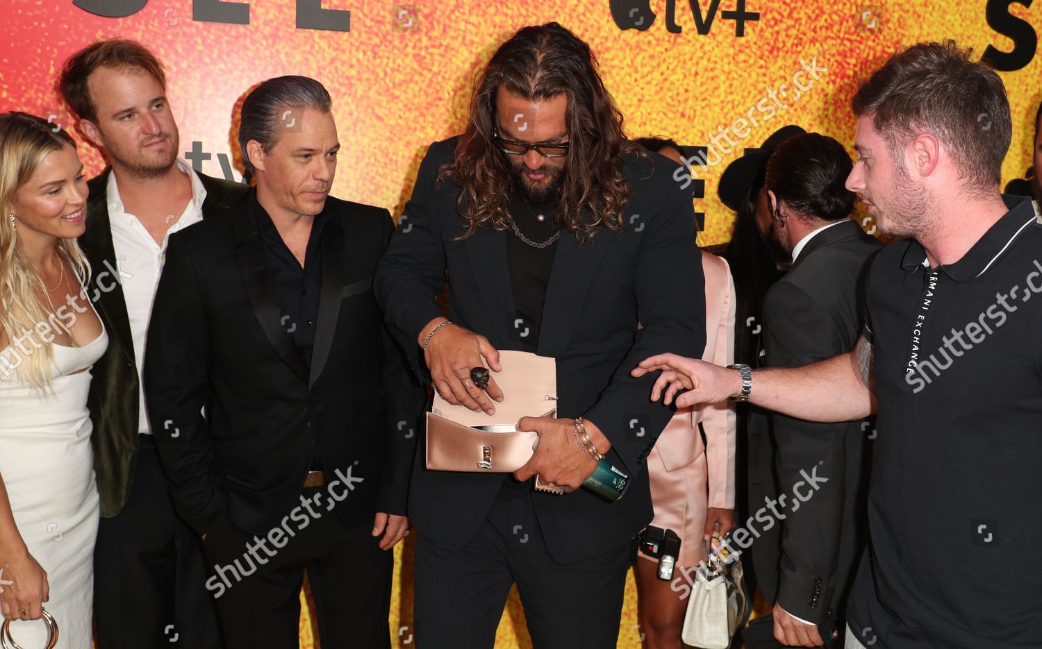 Michael Raymondjames Jason Momoa Mainei Kinimaka Editorial Stock Photo ...
