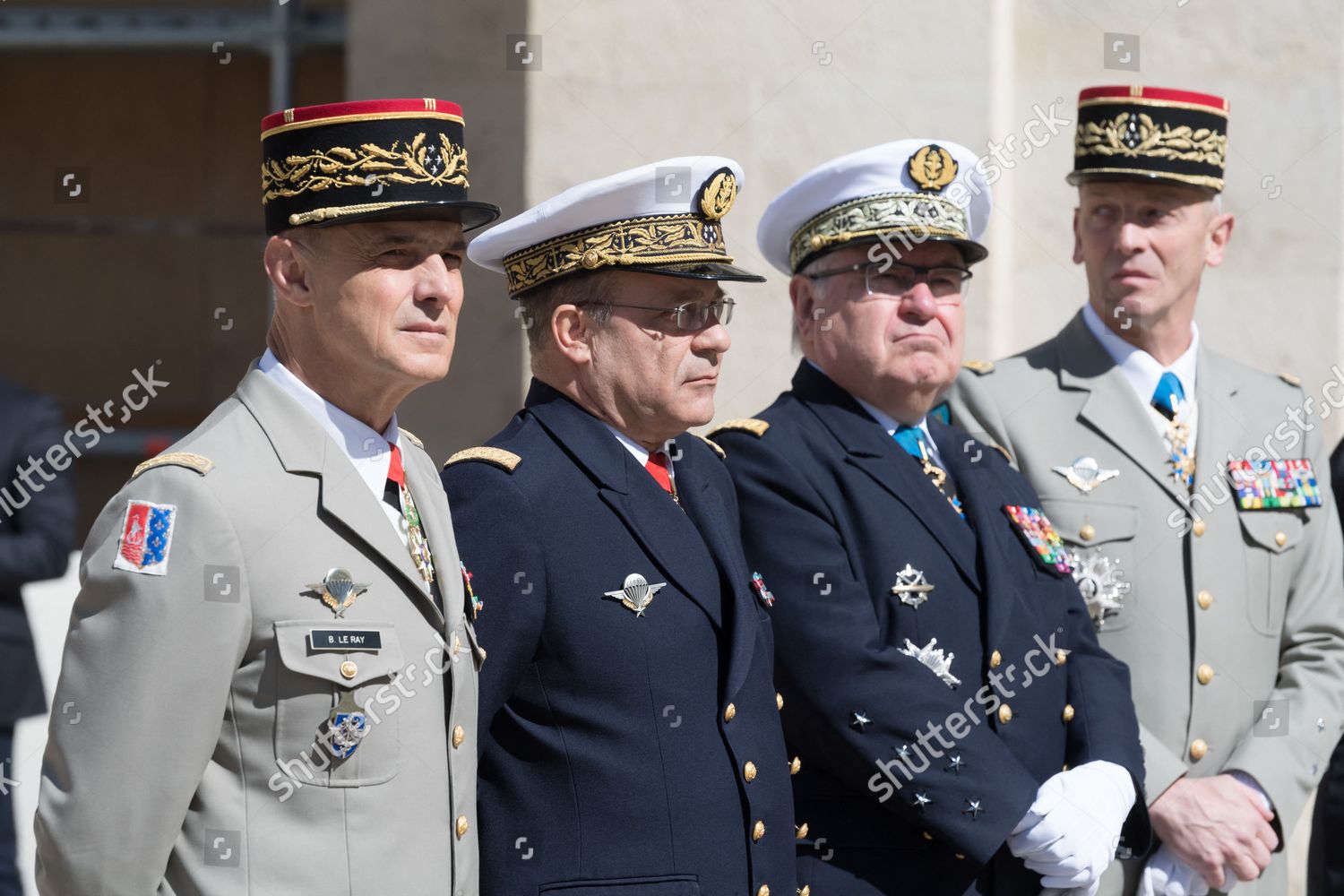 Paris Military Governor General Bruno Le Editorial Stock Photo - Stock ...
