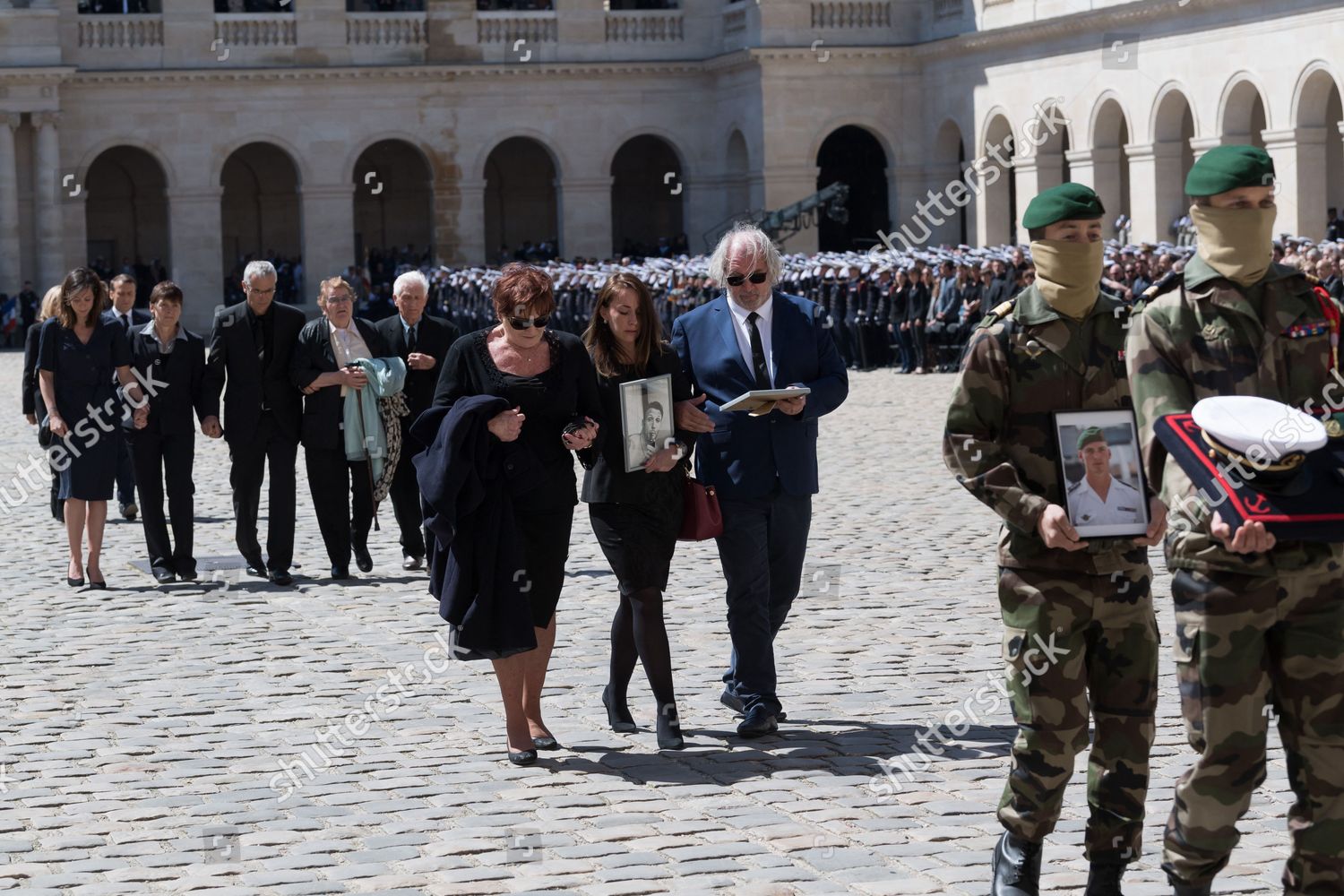 Relatives Family Pay Tribute Late Special Editorial Stock Photo - Stock ...