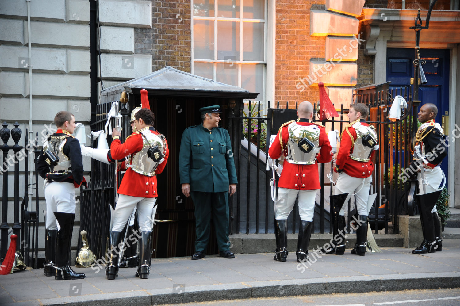 Blues Royals Lifeguards Outside Annabels Editorial Stock Photo - Stock ...