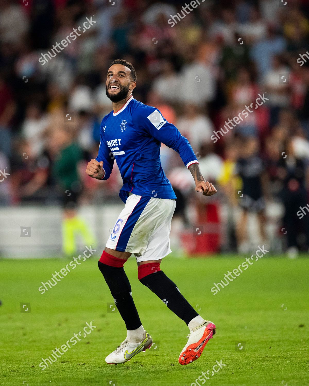 Connor Goldson Rangers Celebrates End Champions Editorial Stock Photo ...