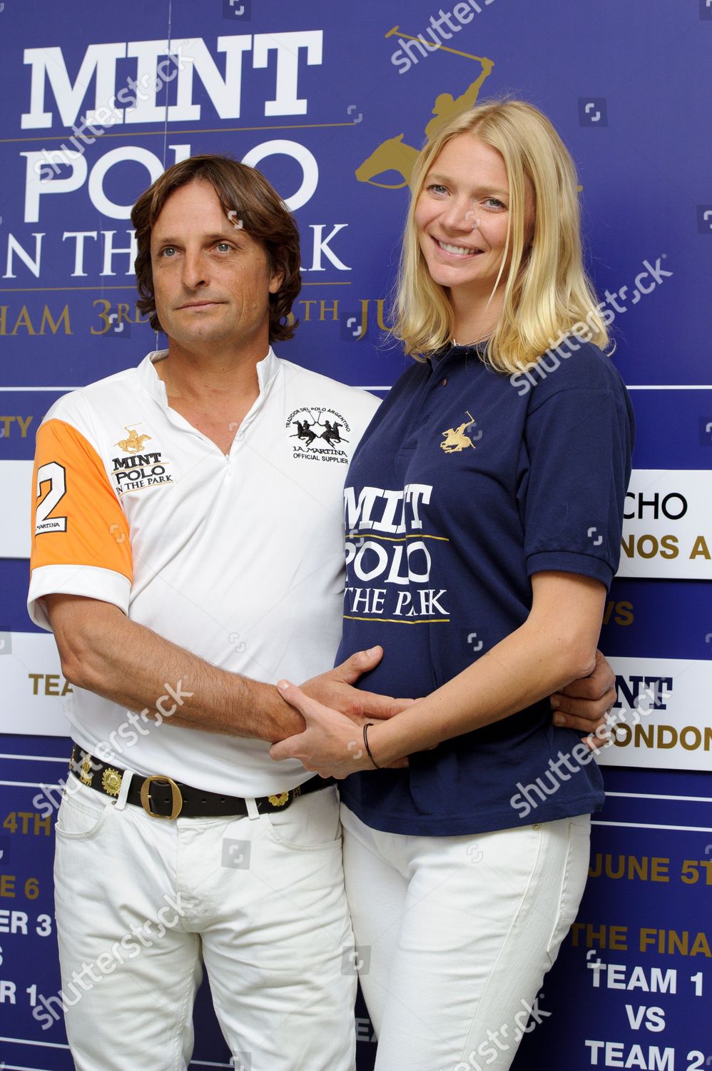 Pregnant Jodie Kidd Boyfriend Argentinian Polo Editorial Stock Photo ...