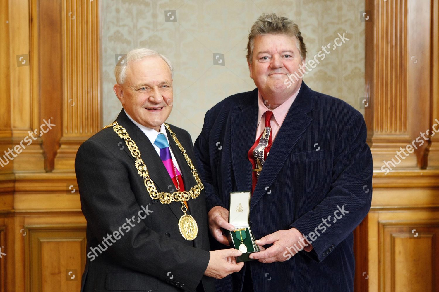Lord Provost Glasgow Bob Winter Robbie Editorial Stock Photo - Stock ...