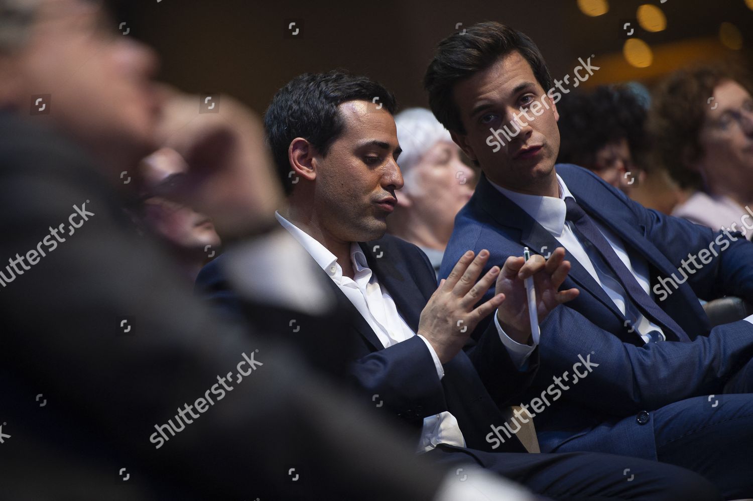 Stephane Sejourne Pierre Person During Rally Editorial Stock Photo ...
