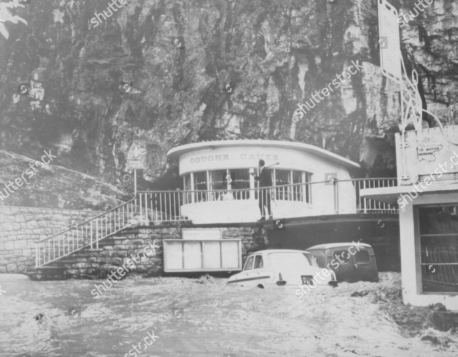 Floods 1968 Scenes Cheddar Gorge Editorial Stock Photo - Stock Image ...