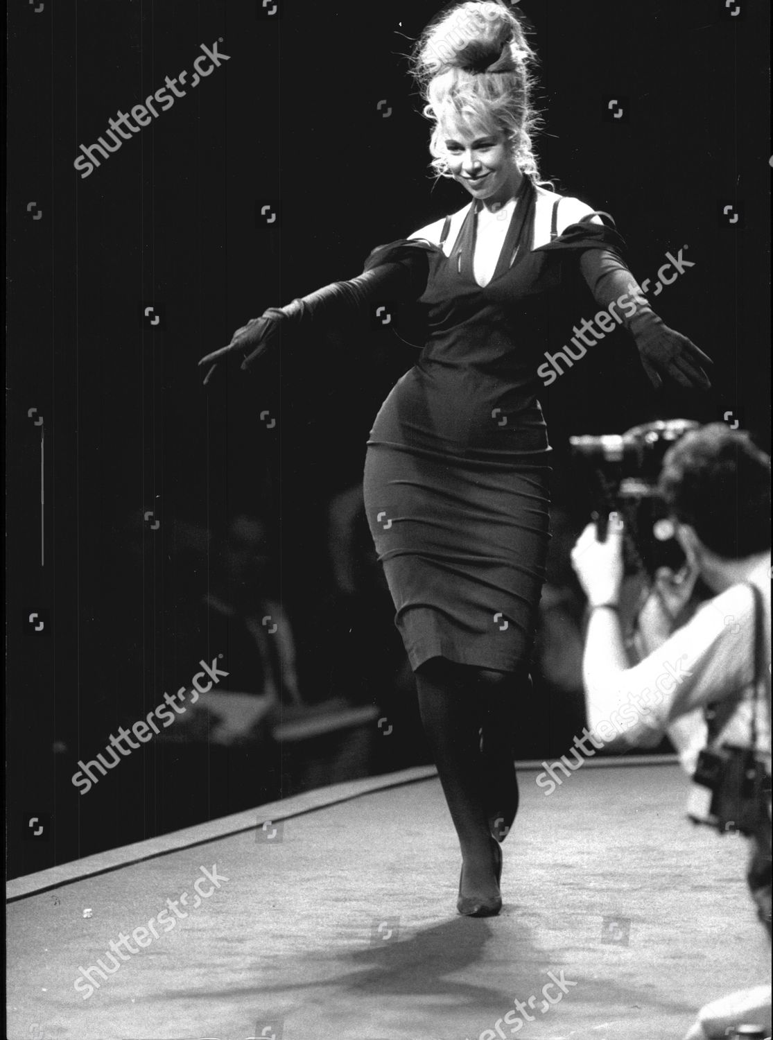 Model Diane Brill Jean Paul Gautier Editorial Stock Photo - Stock Image ...