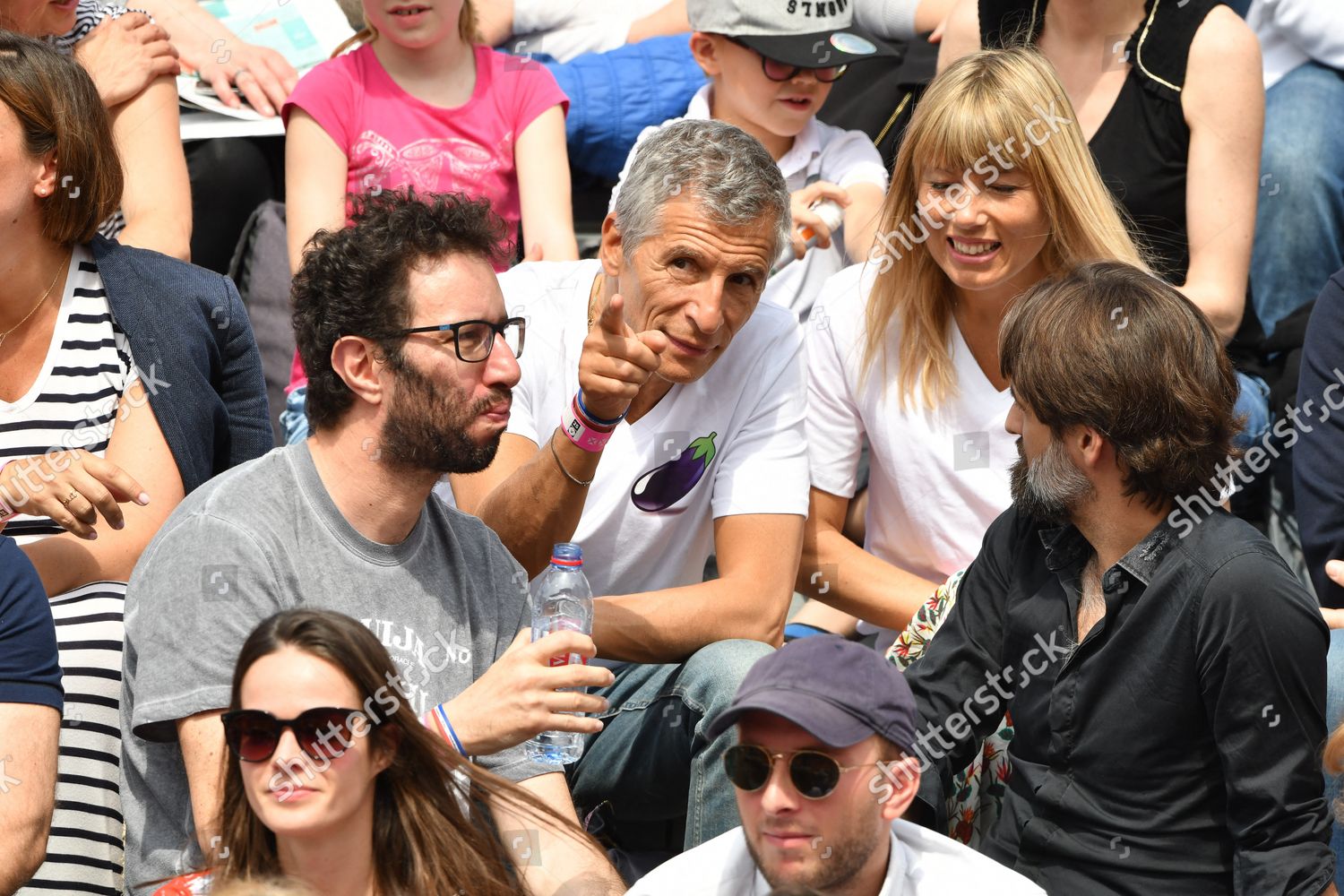 Nagui His Wife Melanie Page Manu Editorial Stock Photo - Stock Image | Shutterstock