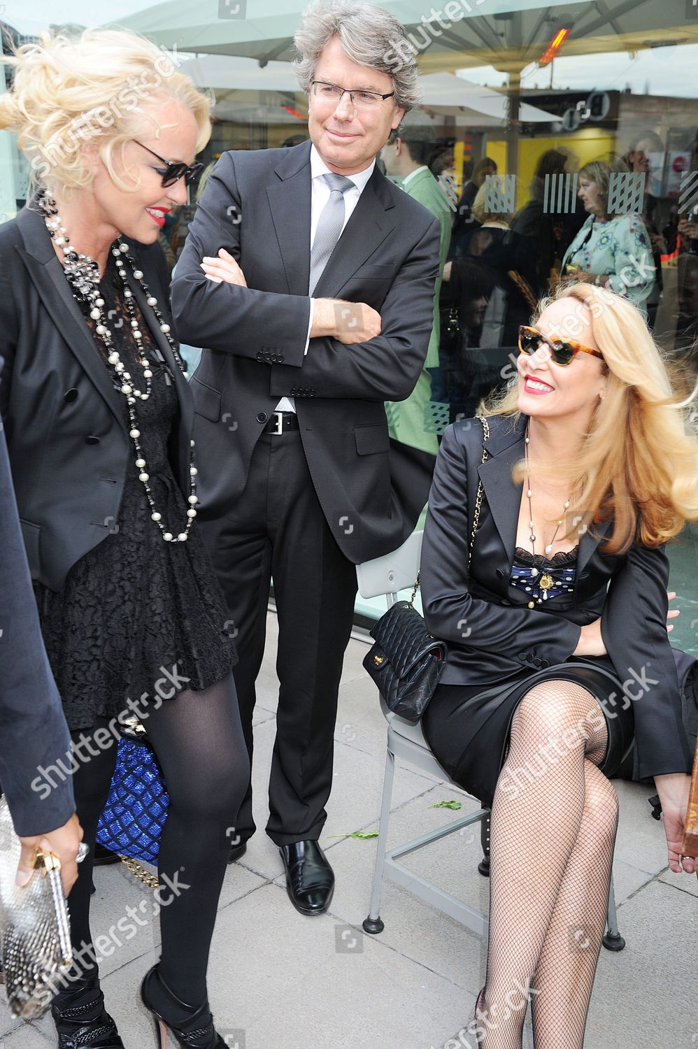 Amanda Eliasch Warwick Hemsley Jerry Hall Editorial Stock Photo - Stock ...