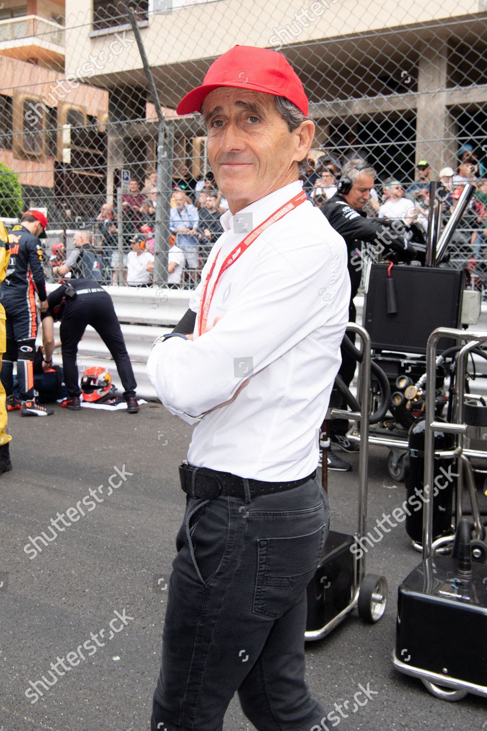 Alain Prost Attends F1 Grand Prix Editorial Stock Photo - Stock Image ...
