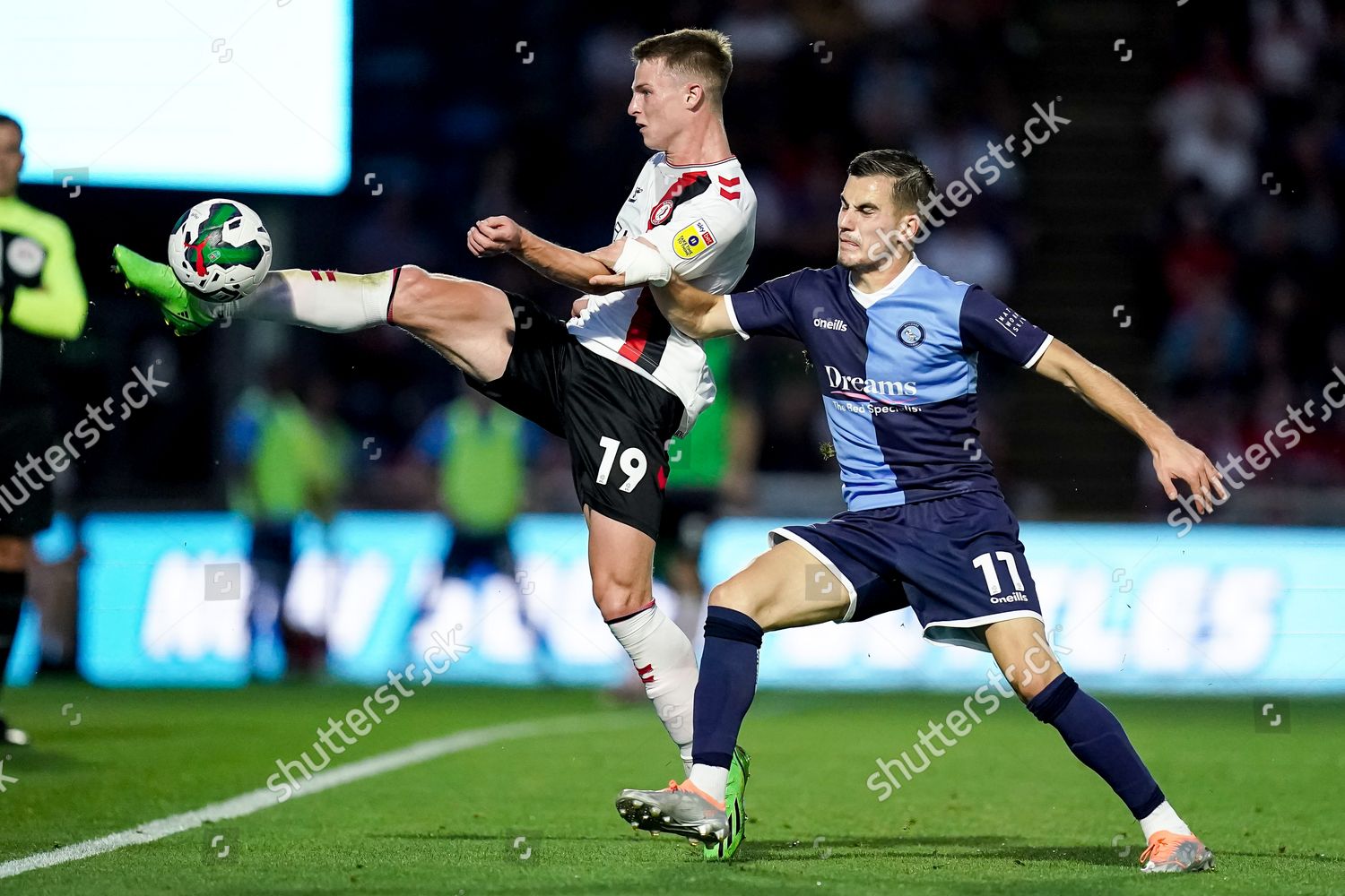 George Tanner Bristol City Controls Ball Editorial Stock Photo - Stock ...