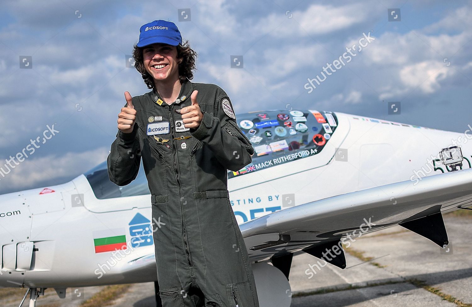 17yearold Mack Rutherford Posing Picture After Editorial Stock Photo ...