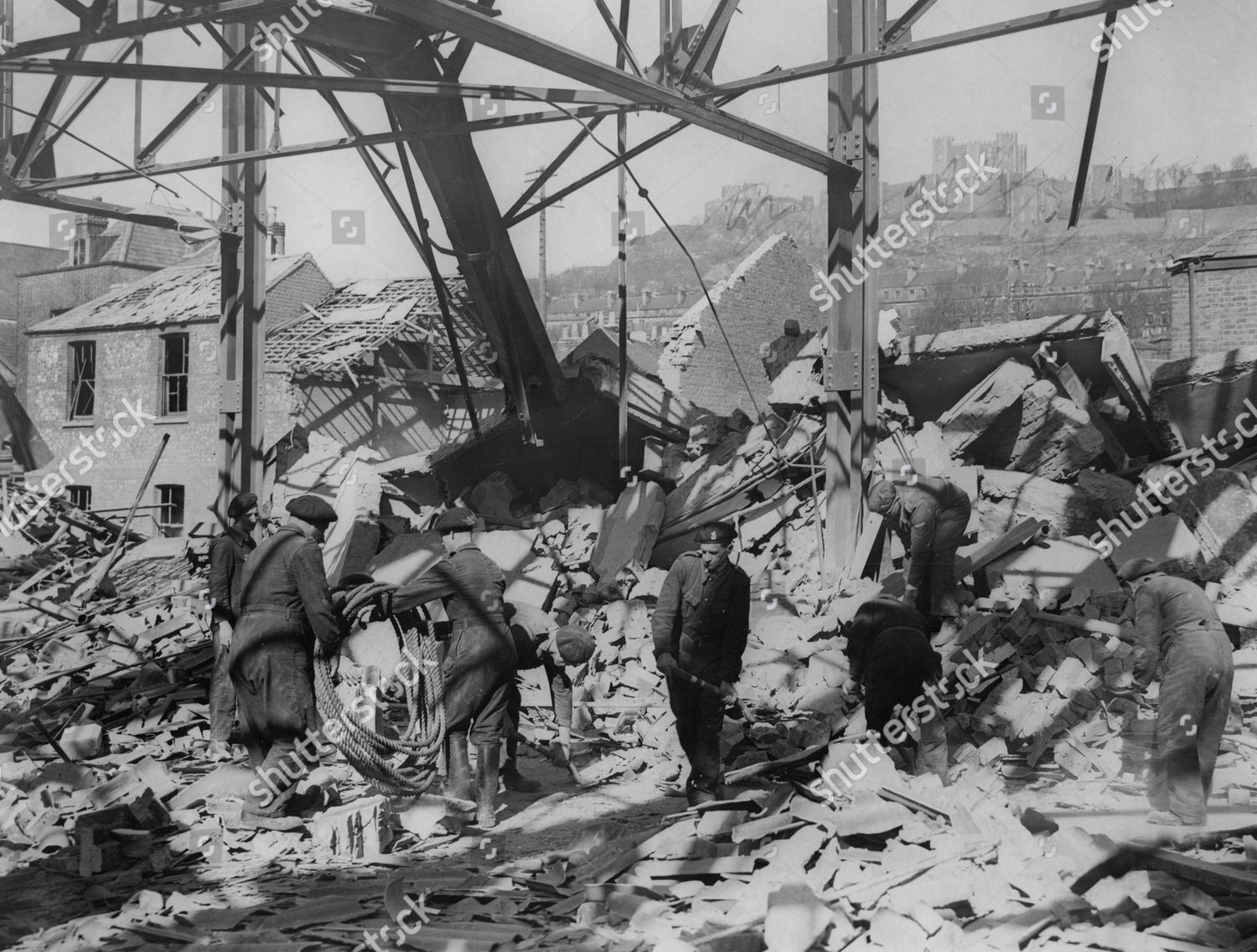 World War Ii Air Raids Britain Editorial Stock Photo - Stock Image ...
